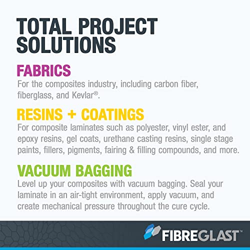 Fibre Glast Low-Wrinkle Bagging Film, 1 Yard – Elite Lab Vacuum Bagging Supplies, Degassing Chambers & Vac Purge Kits – Seal & Stabilize Carbon, Fiberglass, Epoxy, Resin Composites – Made in USA