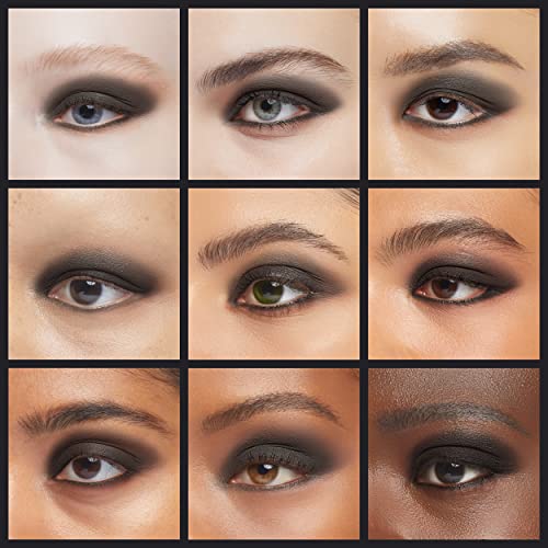 Maybelline New York Eyestudio ColorTattoo Metal 24HR Cream Gel Eyeshadow, Dramatic Black, 0.14 Ounce (1 Count)