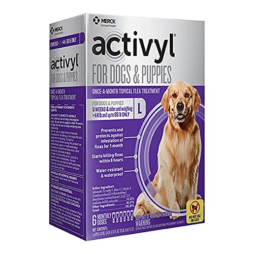 Activyl Large Dogs & Puppies 45-88lbs, 6-pack