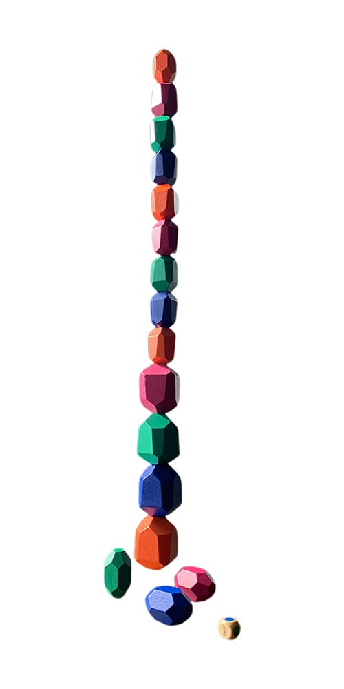 TOTIKA KOHATU - A Wood Rock Stacking Game