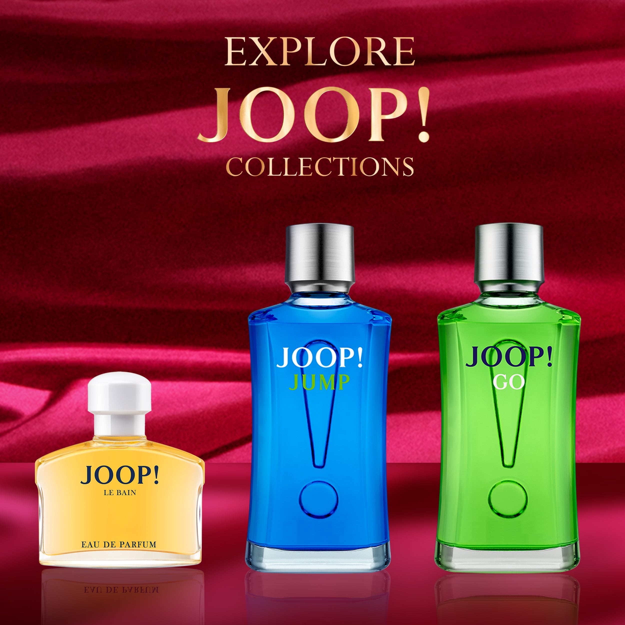 Joop! Go for Men Eau de Toilette Spray, 6.7 Ounce