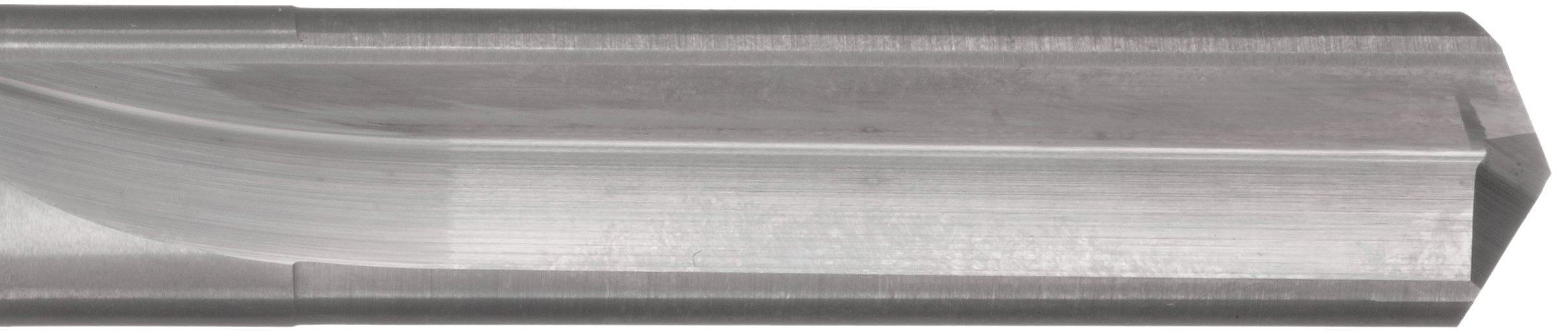 Chicago Latrobe 769 Solid Carbide Short Length Drill Bit, Uncoated (Bright) Finish, Round Shank, Straight Flute, 140 Degree Converntional Point, 1/8" Size