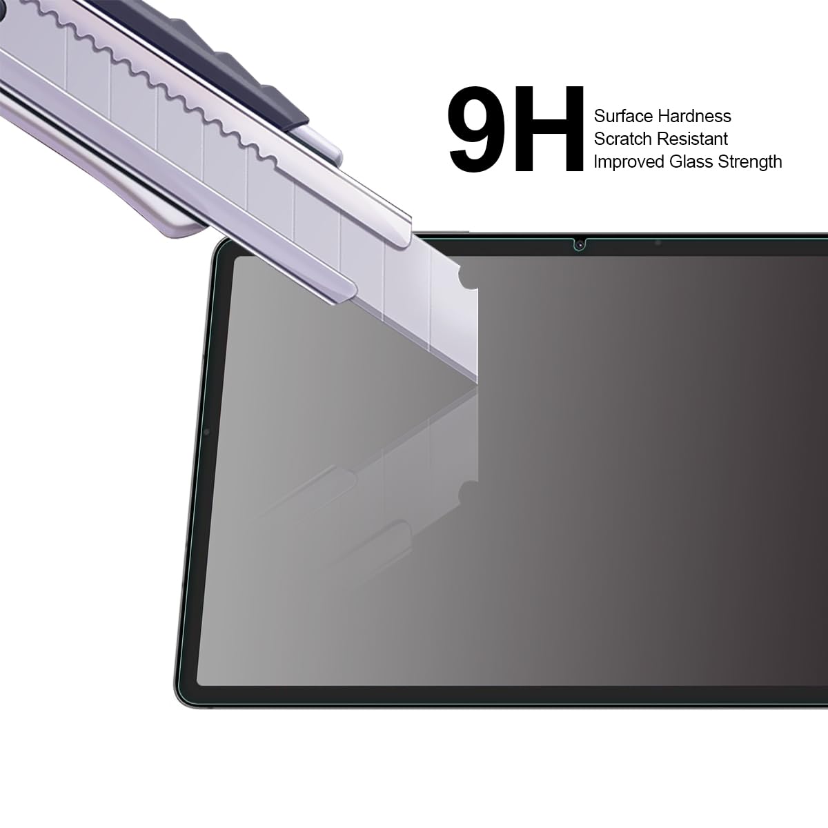 Supershieldz (2 Pack) Designed for Samsung Galaxy Tab S8 Plus/Galaxy Tab S7 FE/Galaxy Tab S7 Plus (12.4 inch) Screen Protector, [Tempered Glass] Anti Scratch, Bubble Free