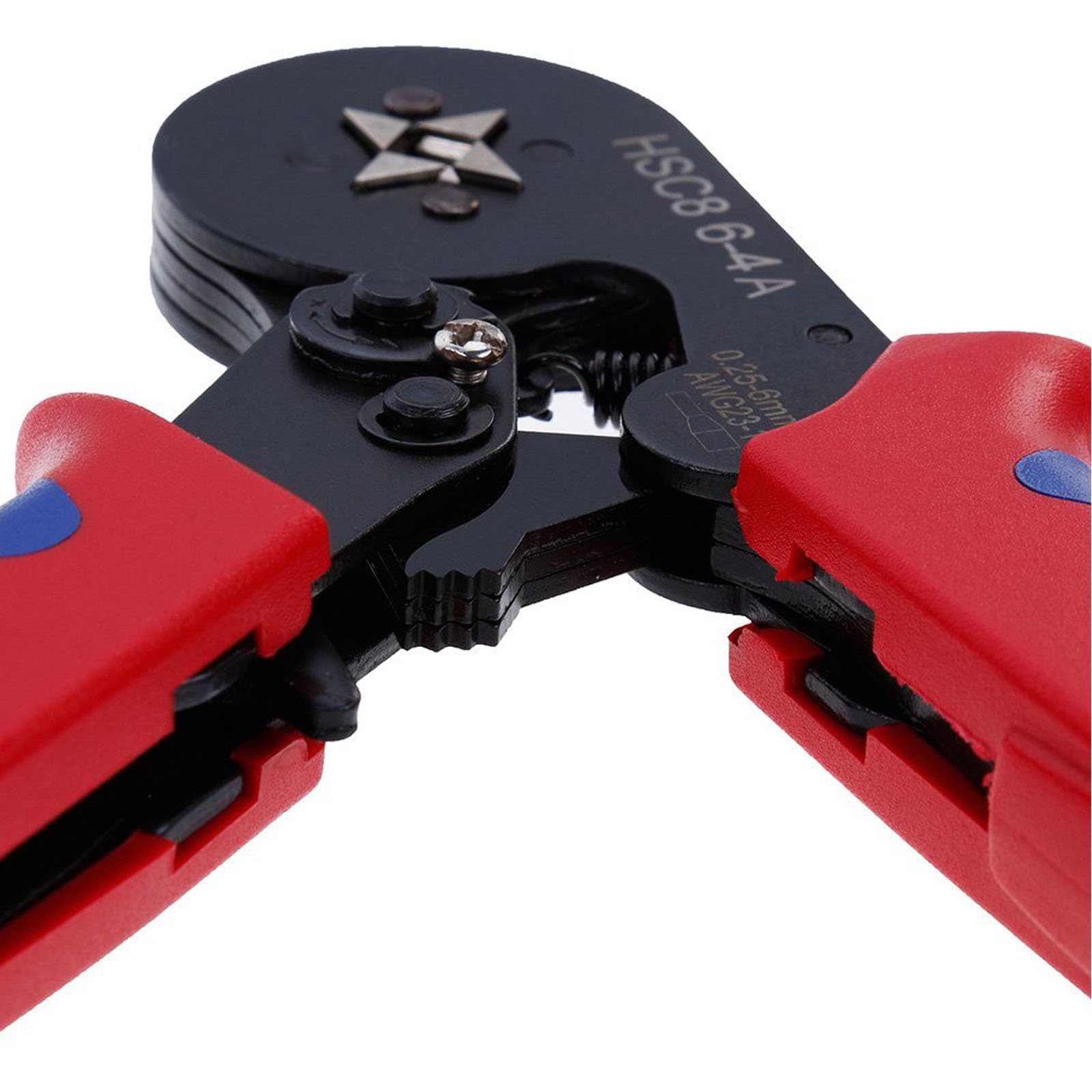 Crimper Tool Kit, Crimp Ferrule Including 800pcs Insulated Wire Terminals New Hope Store Self Adjusting Crimping Plier Set Tool Guage HSC8 6-4A 0.25-6mm², 23-10 AWG Red