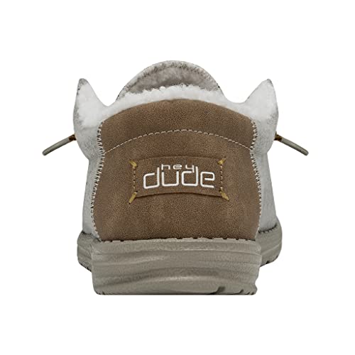 Hey Dude Men's Wally Baja Beachcomber Size 11 | Men's Shoes | Men's/Women's Lace Up Loafers | Comfortable & Light-Weight