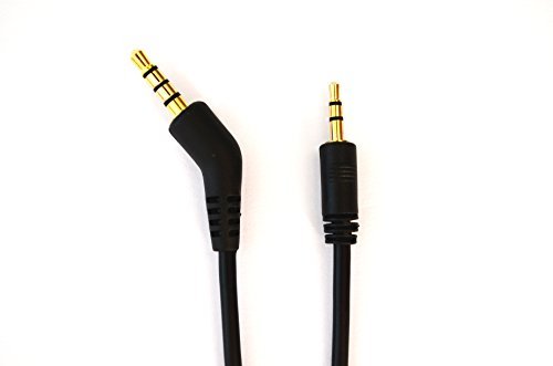 AGS Retail Ltd Compatible Talkback Chat Cable for Turtle Beach, Astro Gaming Headsets - 1m PS4 Chat Lead, Gold-Plated Audio Jacks | Gaming Accessory