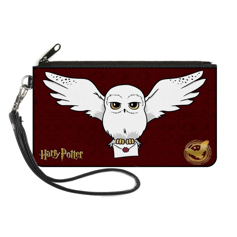Buckle-Down Women's Standard Zip Wallet Harry Potter Large, 8" x 5"