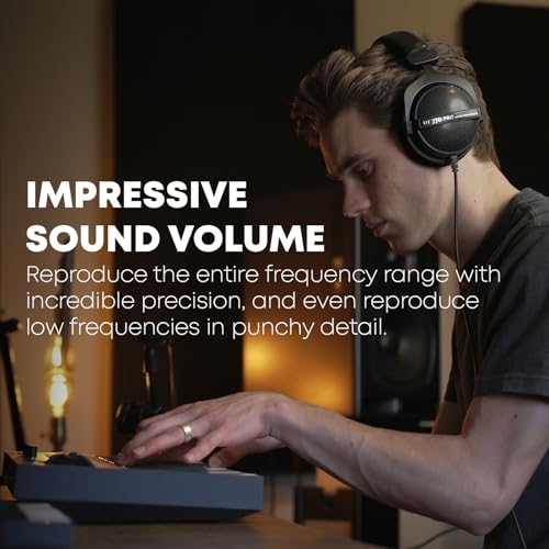 beyerdynamic DT 770 Pro 32 Ohm Studio Headphone, Grey (DT 770 Pro 32 Ohm Grey)