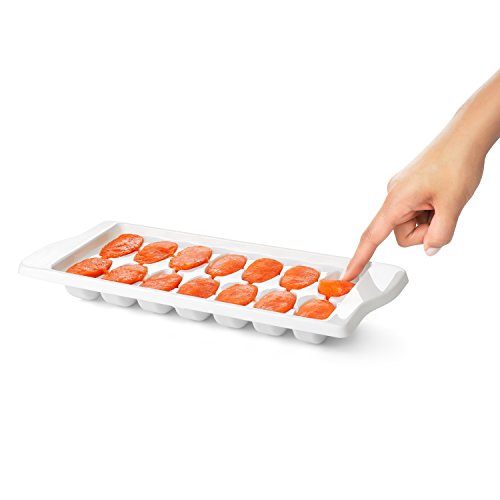 OXO Tot 2-Piece Baby Food Freezer Tray With Protective Cover, Teal