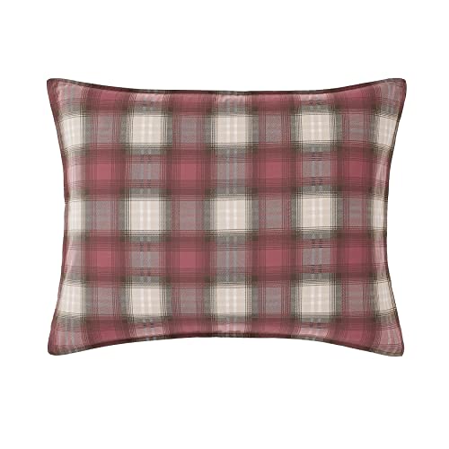 Eddie Bauer - Queen Comforter Set, Reversible Alt Down Bedding with Matching Shams, Home Decor for Colder Months (Navigation Red, Queen)