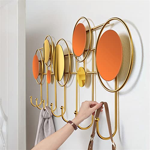 BBSJ Decoration Entrance Living Room Dining Room Entrance Wall Bedroom Door Behind Coat Key Storage Leaf Hook