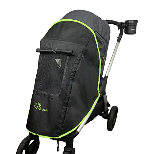 Ezkindheit Universal Sun Shade and Mosquito Shield for Strollers β Baby Stroller Accessories β Blackout Cover Accessory and Visor for Boys and Girls β Versatile Stroller Attachment & Protector