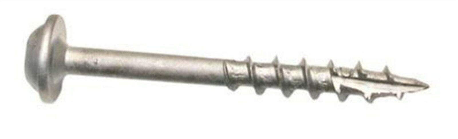 Kreg SML-C2-3000 Zinc Pocket Screws, 2-Inch, #8 Coarse Thread, Maxi-Loc Head (3000 Count)