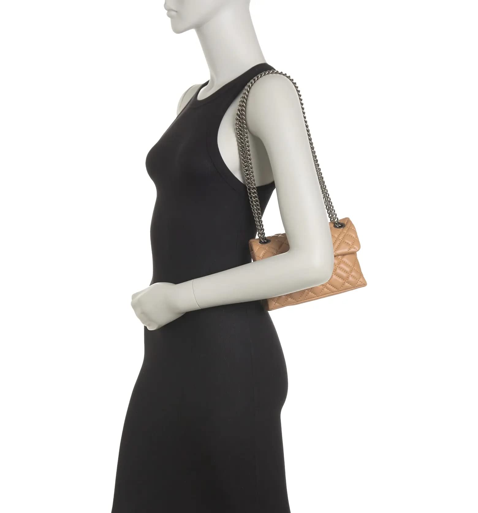 Kurt Geiger London Mini Brixton Lock Leather Bag, Black