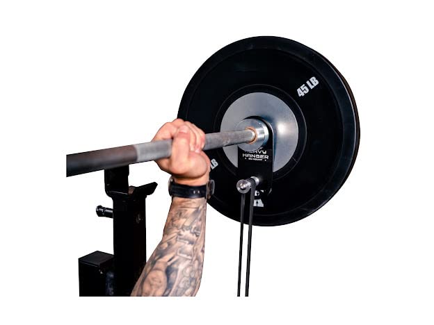 Heavy Hangers for Resistance Band Exercises While Power Lifting for a Full Body Workout. Heavy Duty, Easy to use, Portable, Exercise Band Attachment..
