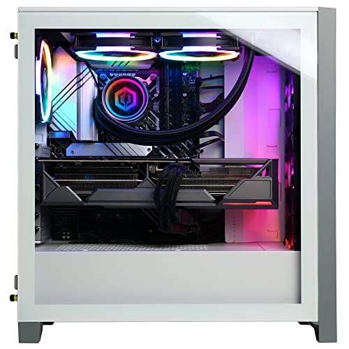 CyberpowerPC Gamer Xtreme VR Gaming PC, Intel Core i7-13700KF 3.4GHz, GeForce RTX 4080 16GB, 16GB DDR5, 2TB PCI-E NVMe SSD, WiFi Ready & Win 11 Home (GXiVR8640A2), White