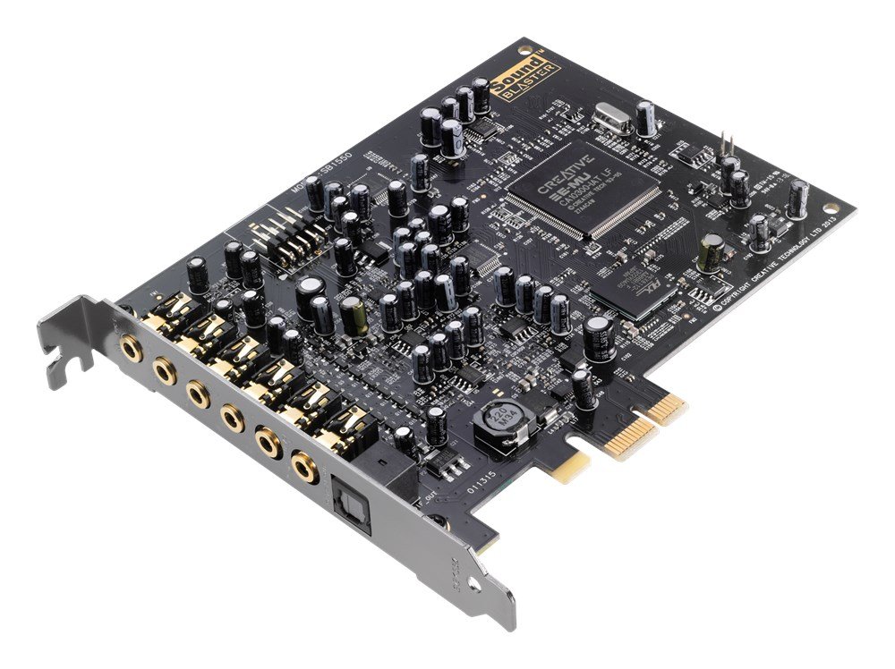 Creative Sound Blaster Audigy PCIe RX 7.1 Sound Card with High Performance Headphone Amp