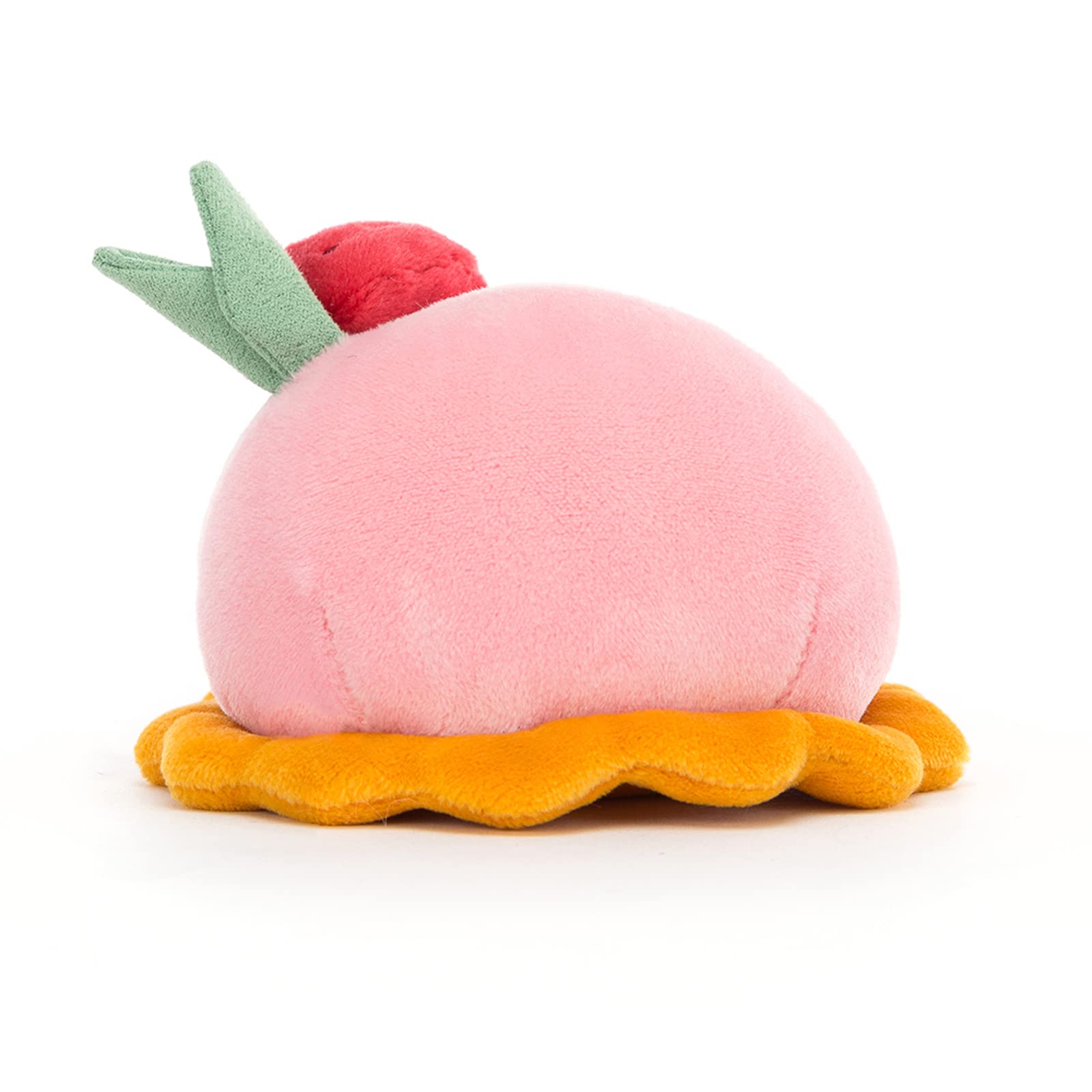 Jellycat Pretty Patisserie Dome Framboise Stuffed Toy, 4 inches | Pastry Plush | Great Gift Idea