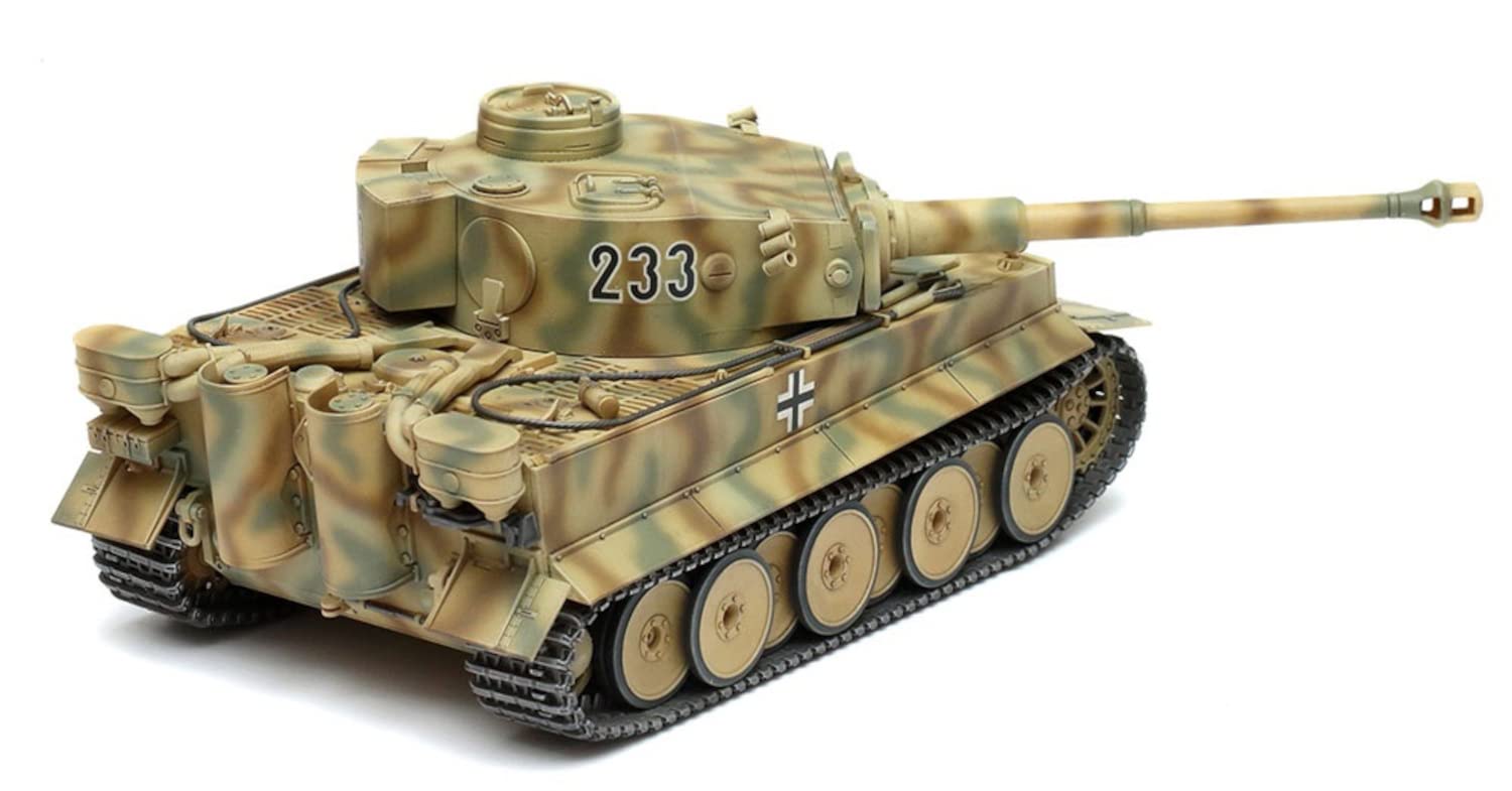 Tamiya 32603 1:48 SdKfz. 181 Tiger I Eastern Frü.Prod. Model Building, Plastic Kit, Crafts, Hobby, Gluing, Plastic Kit, Unpainted, Multi-Coloured