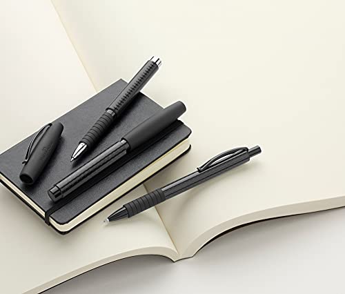 Faber-Castell Carbon BASIC Black Fountain Pen with Extra-Fine Nib