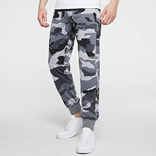 AOTORR Men's Activewear Full Zip 2 Pieces Tracksuit Sports Jacket and Pants Set Grey 2XL