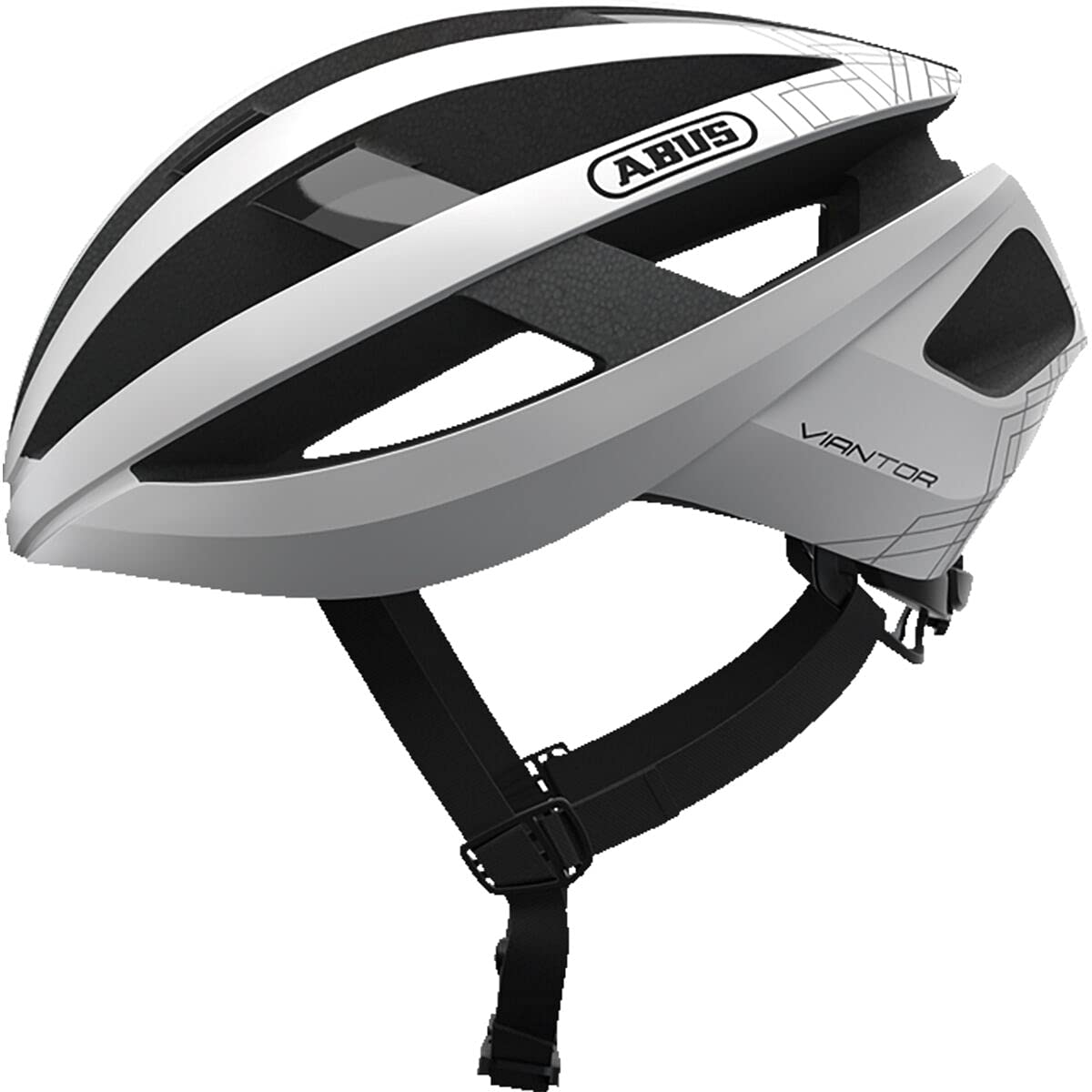ABUS Viantor Helmet - Polar White, Medium