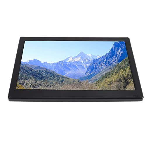 Acouto 11.6 Inch LCD Monitor Plastic LCD Screen Display with VGA HD Multimedia Interface Portable 1080P HD Color Display