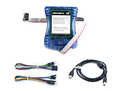 waveshare USB AVRISP CH AVR ISP Programmer Compatible with at AVRISP from ATMEL Supports AVR Studio 4/5/6/7