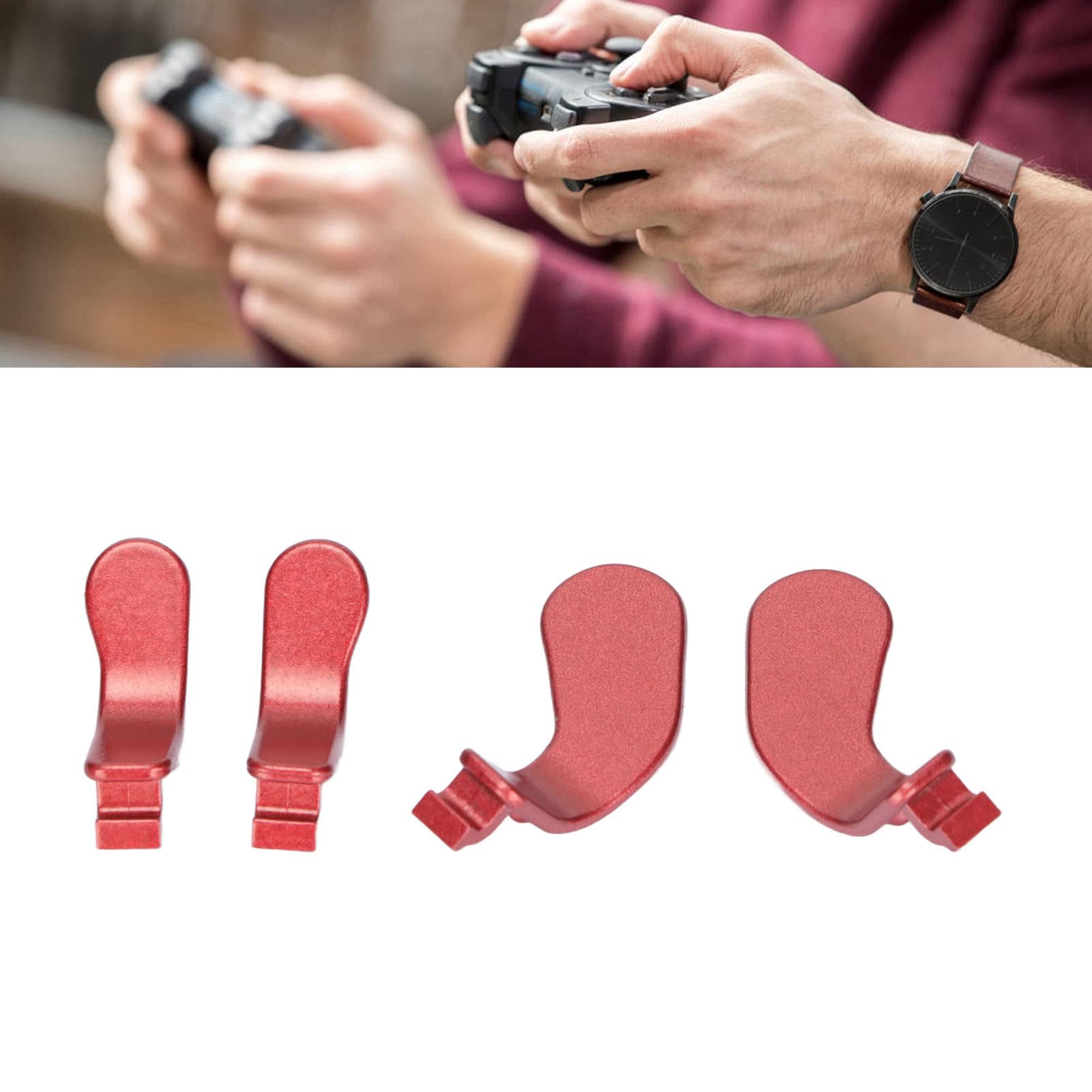 Kafuty-1 4pcs Elite Controller Paddles,Metal Stainless Steel Interchangeable Paddles,Replacement Controller Parts for Xbox One Elite Series 2