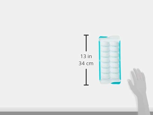 OXO Tot 2-Piece Baby Food Freezer Tray With Protective Cover, Teal