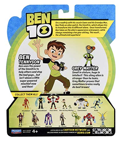Ben 10 Ben & Grey Matter Action Figure, 48 months to 1200 months