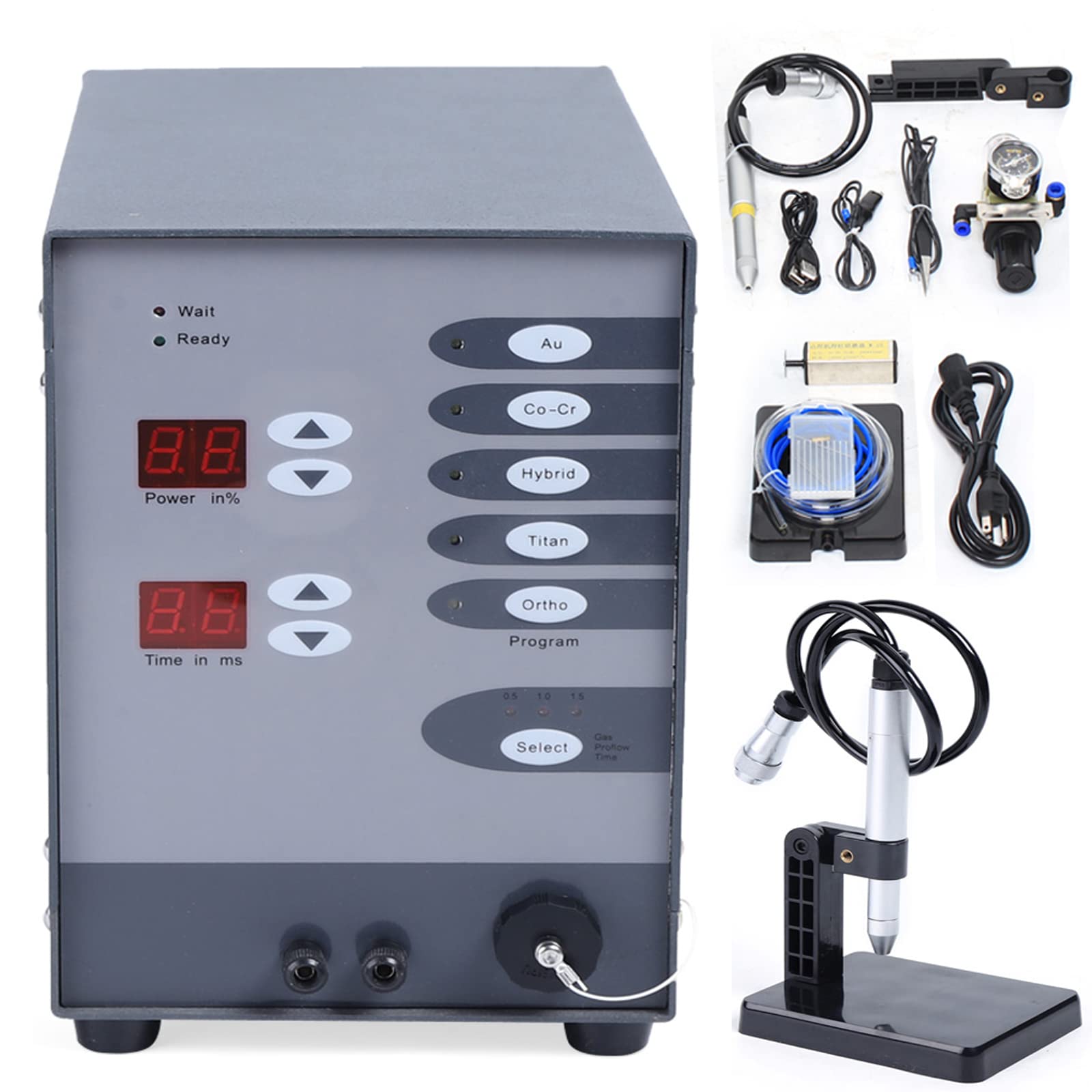 Automatic Spot Welding Machine, CNC Spot Welding Machine 110V 60HZ Pulse Argon Arc Welding Machine for DIY Jewelry Repair Gold & Hardware Workpiece Welding Spot Welder Jewelry Welder Miller Welding
