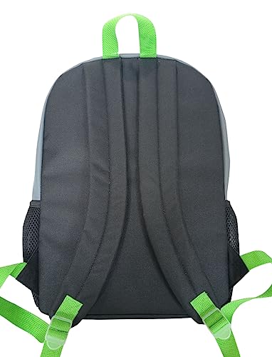 Bioworld Minecraft Creepers 5pc Backpack Bookbag Set Licensed