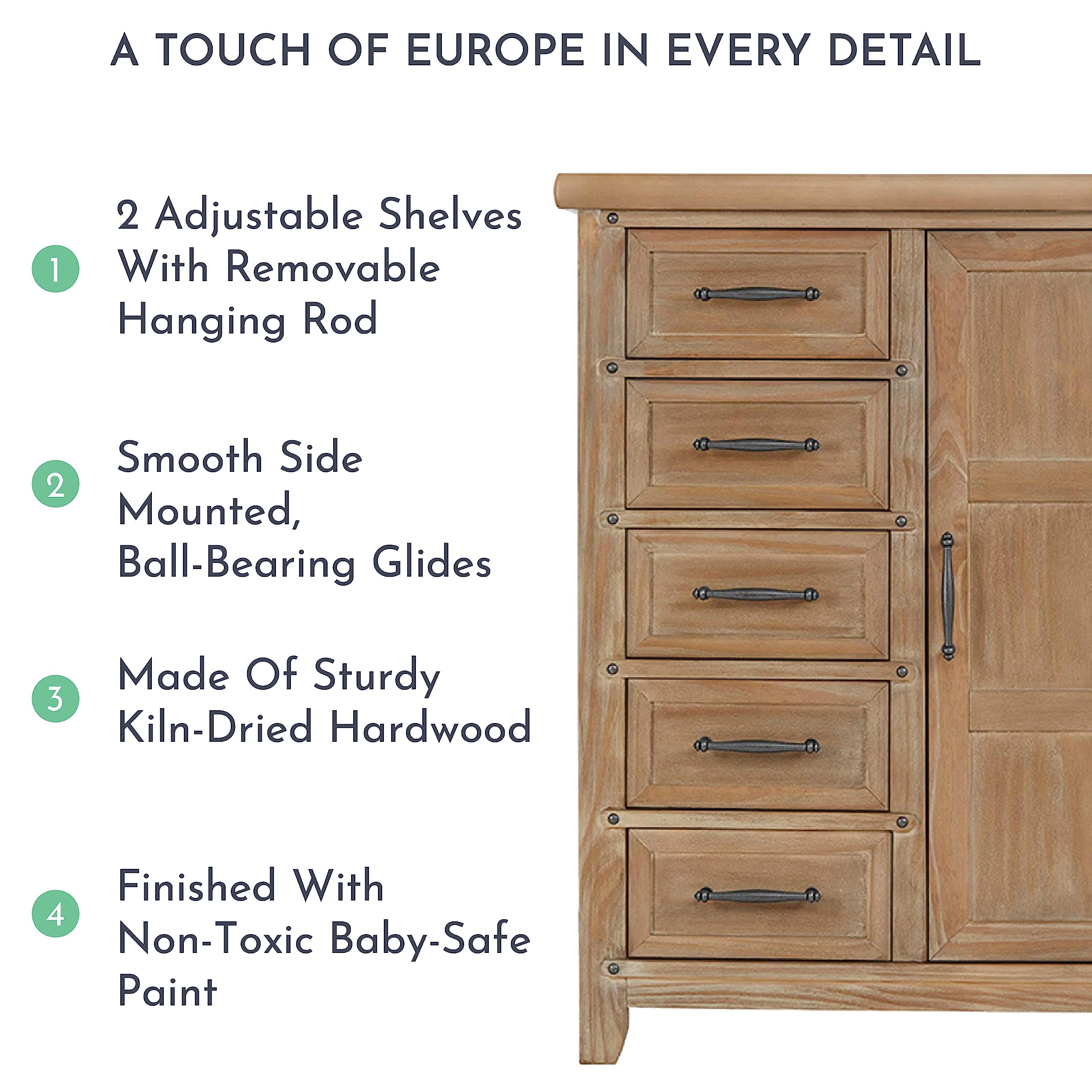 Evolur Andorra Chifferobe