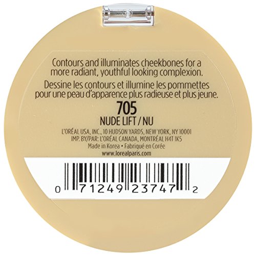 L'Oréal Paris Visible Lift Color Lift Blush, Nude Lift, 0.14 oz.
