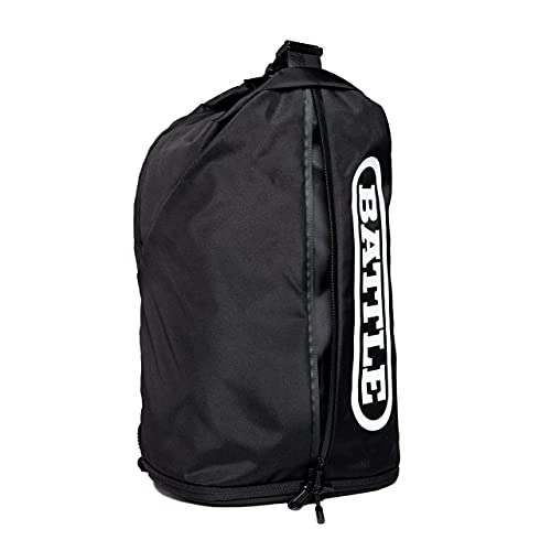 Battle Sports Lockdown 6 Sling Bag 2.0 - Single Shoulder Travel Backpack, Adjustable Over-the-Shoulder Strap, Padded Interior Sleeve for up to 15β Laptop, Crossbody Bag - Black