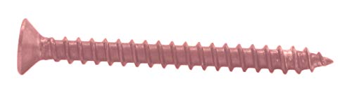 CRL Antique Brushed Copper #10 x 2" Wall Mounting Flat Head Phillips Sheet Metal Screw - Package