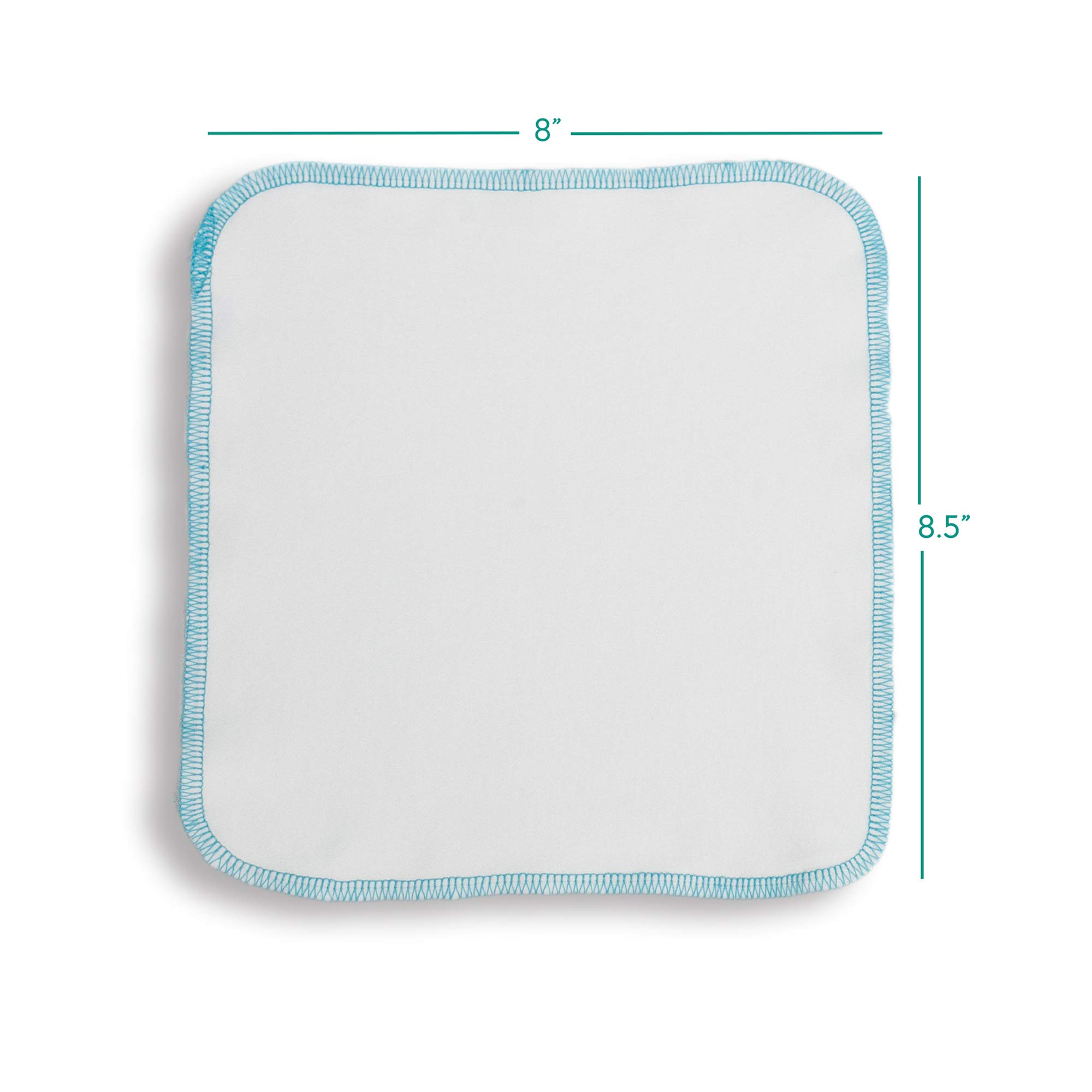 Thirsties Organic Cotton Reusable Cloth Wipes - 6 Pack