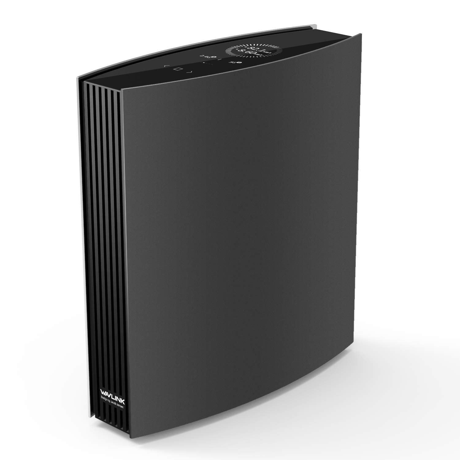 AC3200 WiFi Router, Dual Band Wireless Router, WAVLINK Internet Router with LED Screen,QoS, Parents Control, MU-MIMO,Built-in 8 x 5dBi Antennas,Full Gigabit Ports,Guest WiFi, Long Range Coverage
