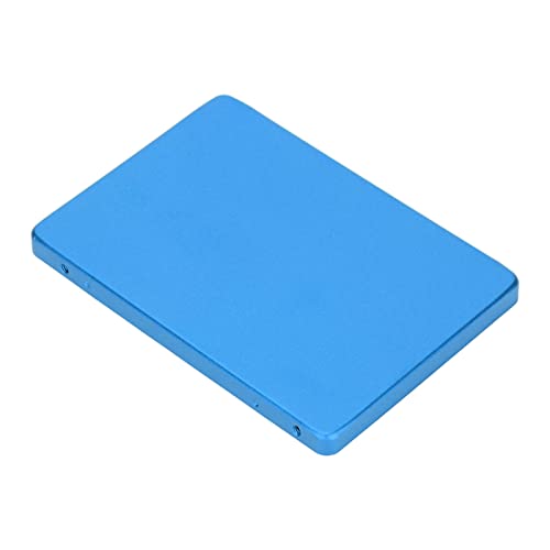 Aluminum ssd adapter case, durable stable ssd adapter case kit 6gbps ultra slim home office computer data transfer Blue
