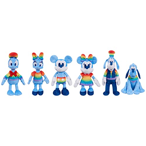 Disney Standard Pride Small Plush – Minnie Mouse, Just Play, Kids Toys for Ages 2 Up, Amazon Exclusive by Just Play