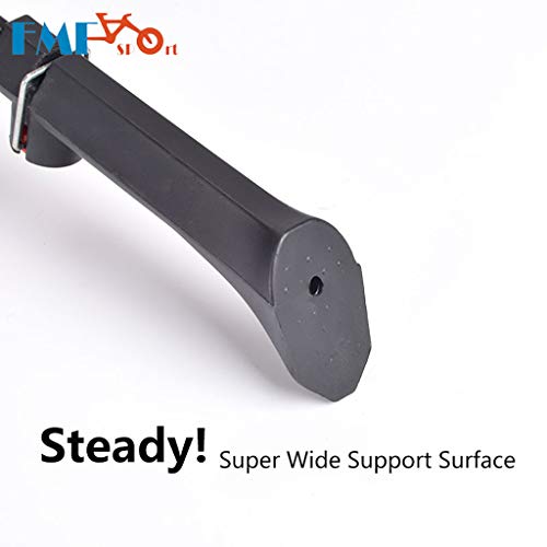 Aluminum Adjustable Side Rack Prop Bicycle Kickstand Foot Bike Parking Stand Bike Accessories Bicycle Dynamo Light