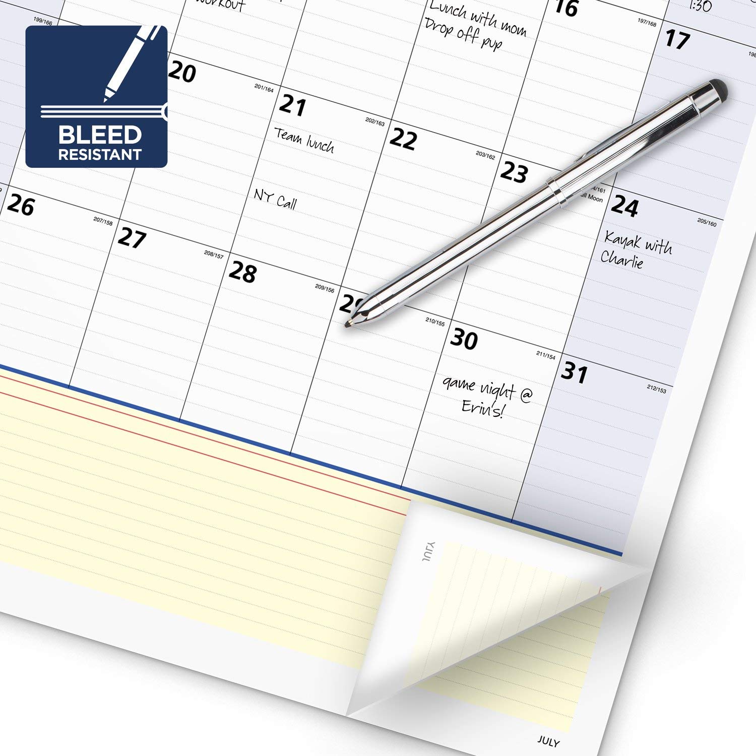 Academic Wall Calendar 2021-2022, AT-A-GLANCE, 12" x 17", Medium, QuickNotes (PM5328)