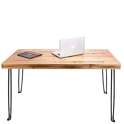Sleekform Folding Desk Lightweight Portable Wood Table, Small Wooden Foldable No Assembly Required