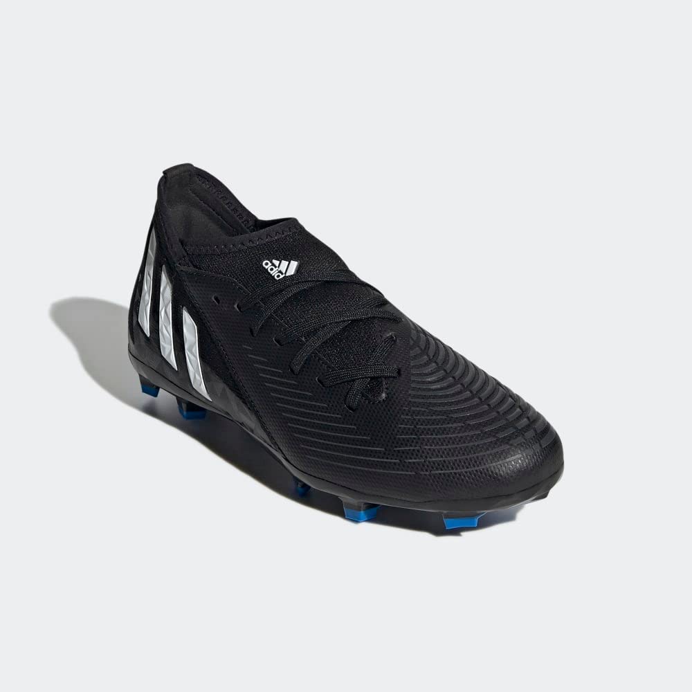 adidas Big Kid Predator Edge.3 Firm Ground Core Black/White/Vivid Red 6