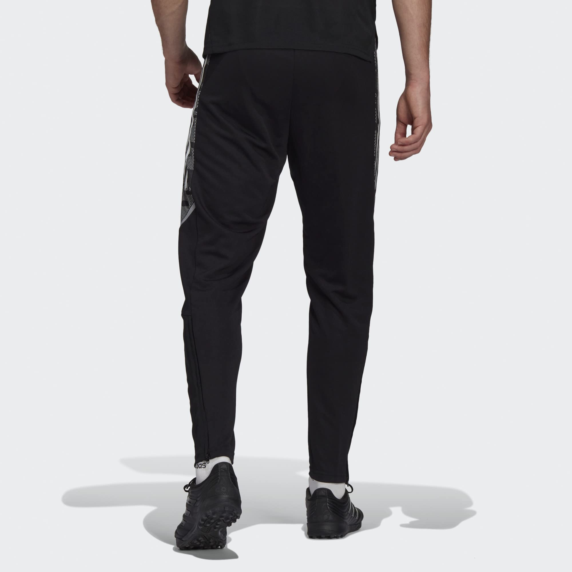 Adidas Black/White Condivo 21 Primeblue Training Pants - L