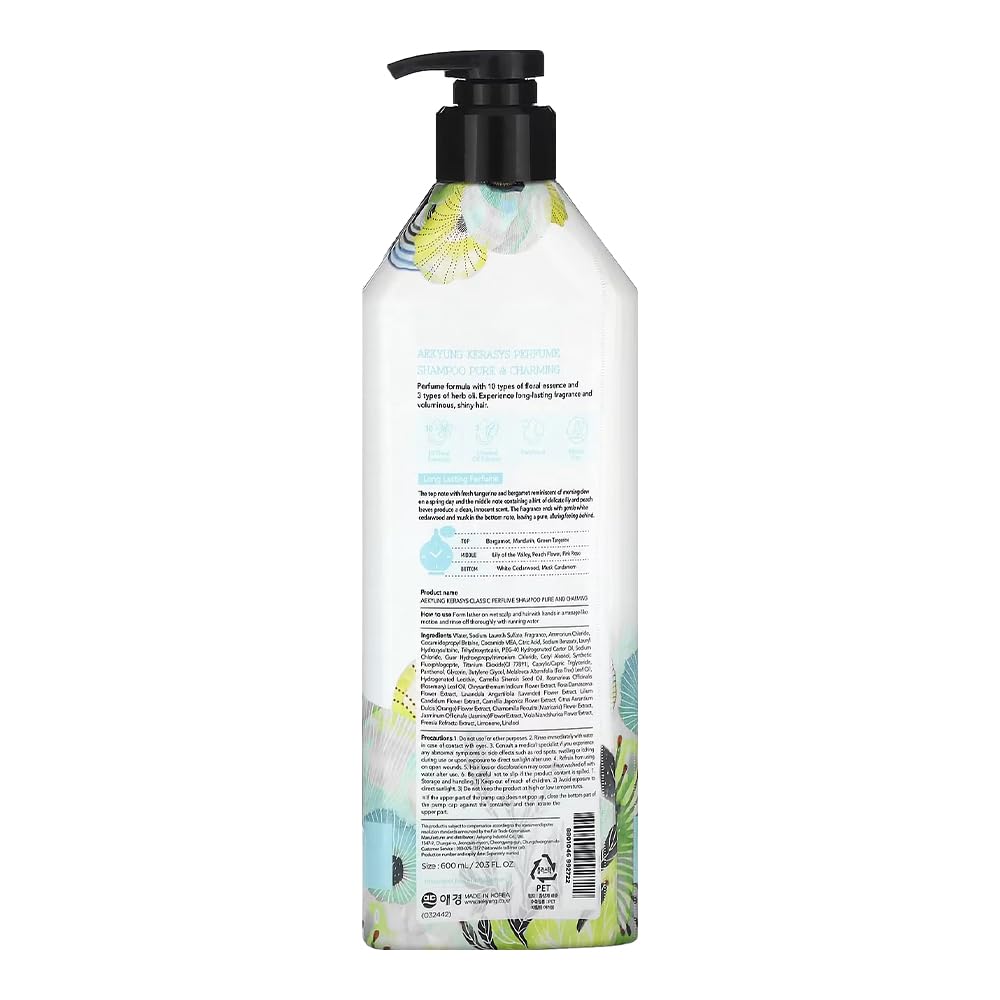 Kerasys Pure & Charming Perfumed Shampoo 600ml