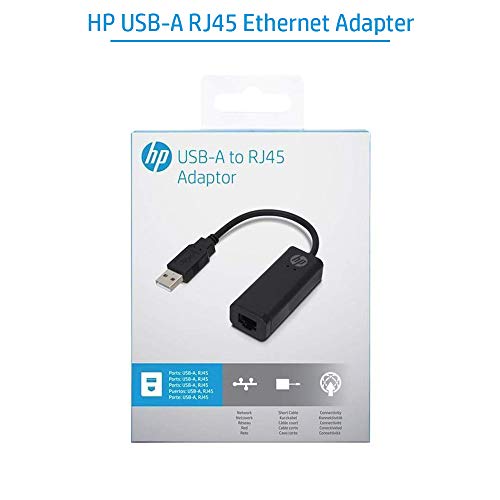 HP Compatible USB A -> RJ45 Adapter bk 0,10m | 38769