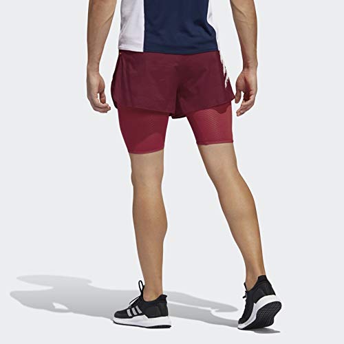 adidas Bm Heat.rdy Short Women, Scarlet, Small