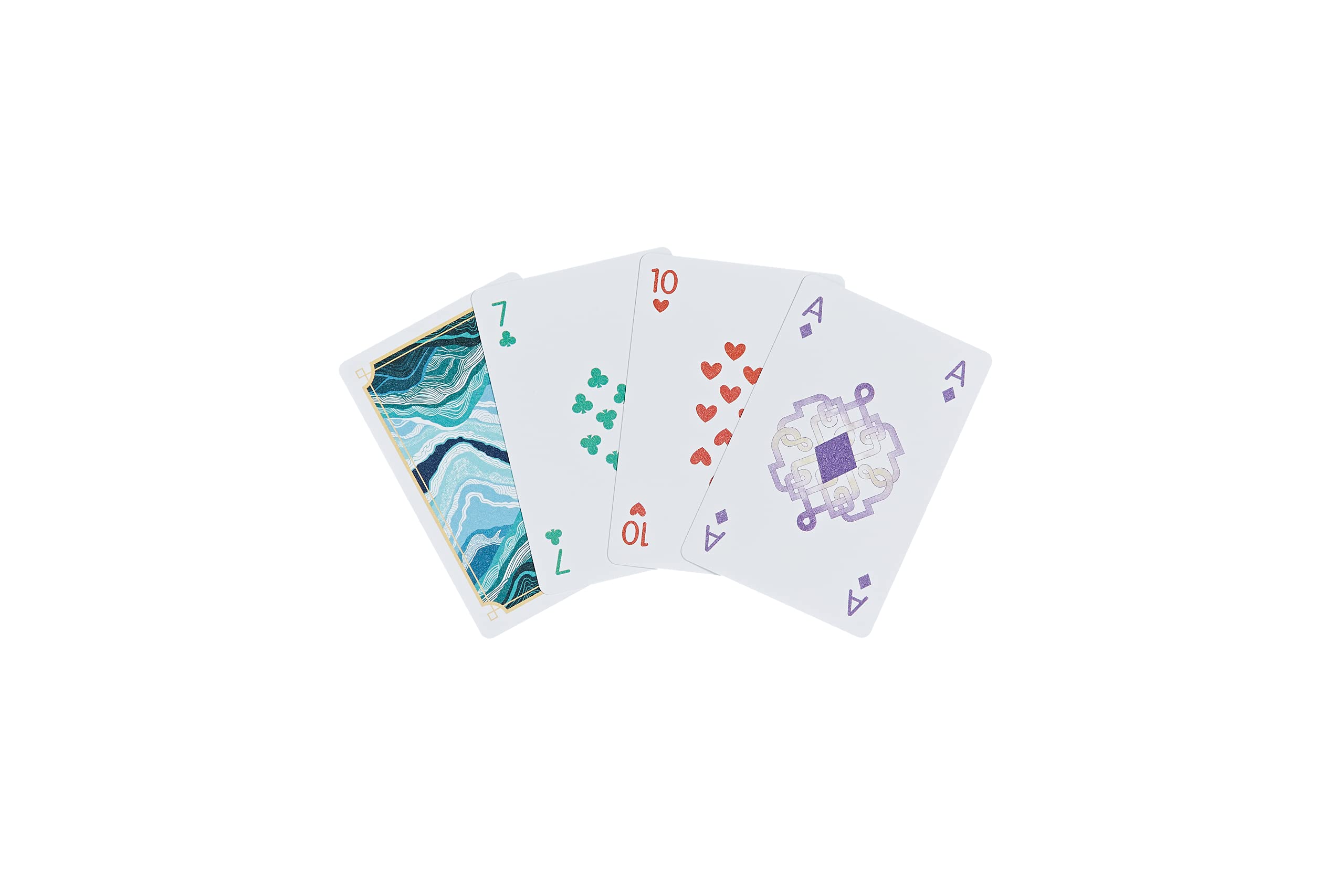 Oroora, Bohwa Card, tichu Board Game + Card Case, 100% Waterproof Plastic Playing Cards, Poker Size, Quality Embossed Plastic Playing Cards, 1 Decks of Cards + 1 Card Case.